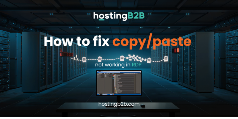 copy/paste not working in RDP